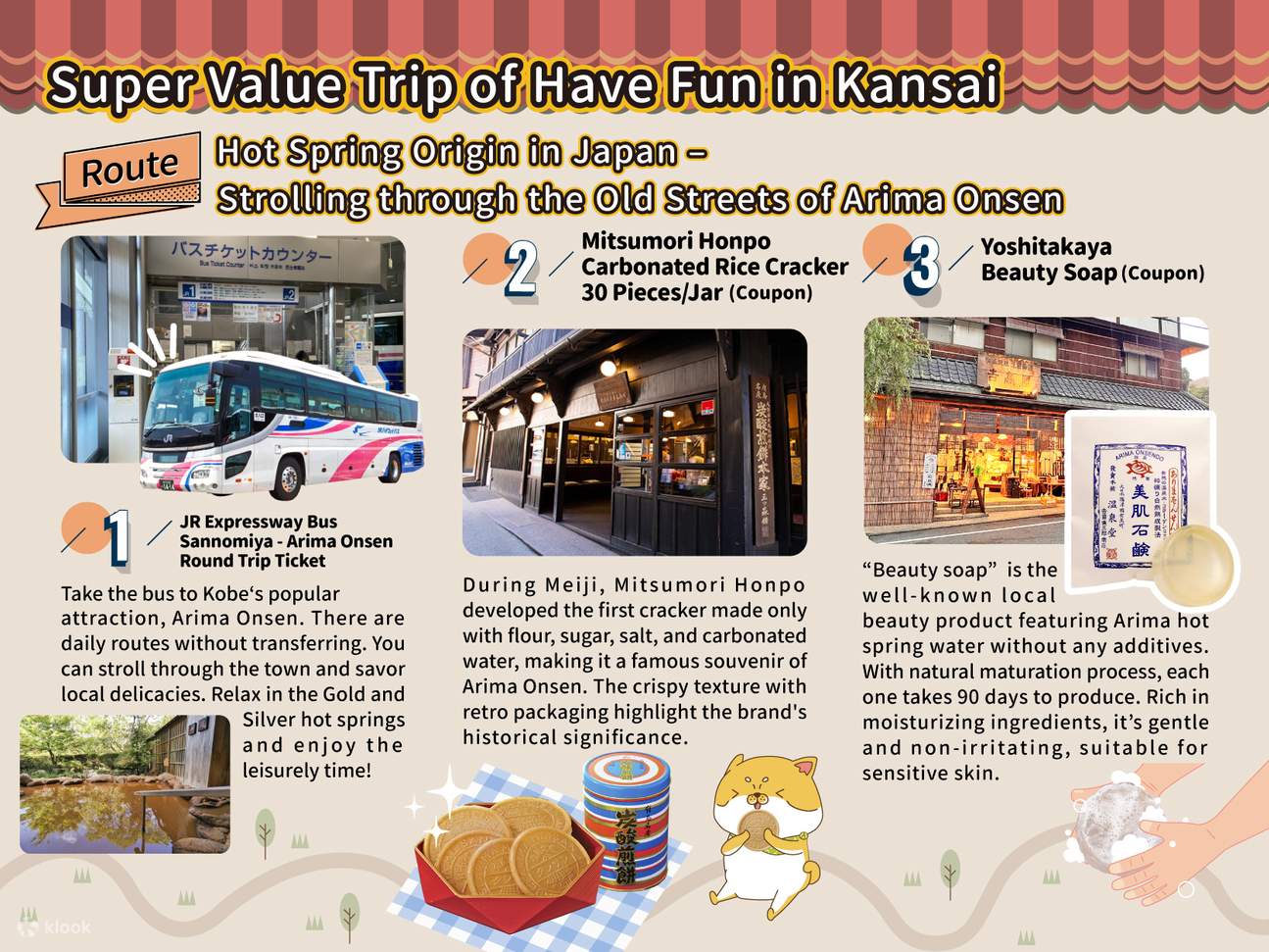 Have Fun in Kansai Pass (1 Week Free Pass) - Klook